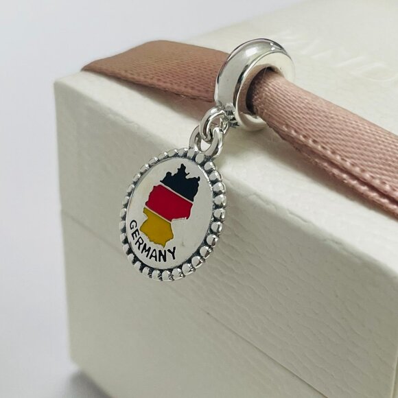 Pandora | Jewelry | Pandora German Flag Exclusive Dangle Charm Pendant ...